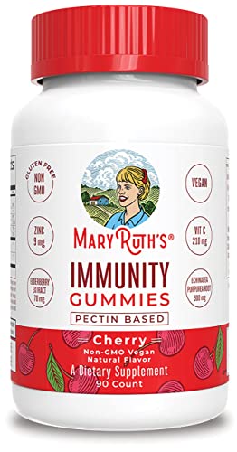 Kids Multivitamin + Immunity Gummies Bundle by MaryRuth's | Kids Sugar Free Multivitamin Gummies, 60ct | Immunity 5-in-1 Gummies for Kids & Adults, 90ct | Vegan, Non-GMO, Gluten Free