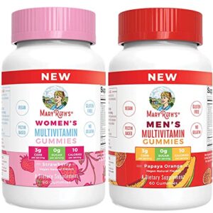 women’s multivitamin gummies & women’s multivitamin liposomal bundle by maryruth’s | daily vegan supplement hair, skin and nail | liquid vitamins for immune support, cognitive health & mood balance