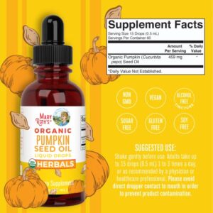 Pumpkin Seed Oil & Men's Multivitamin Gummies Bundle by MaryRuth | Urinary Tract Support & Hair Growth Herbal Drops | Vegan Mens Daily Multivitamins for Immune Support, Non-GMO, Gluten Free