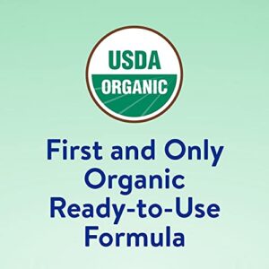 Similac Organic Infant Formula with Iron, Ready to Feed, 2 fl oz bottles (Pack of 48)