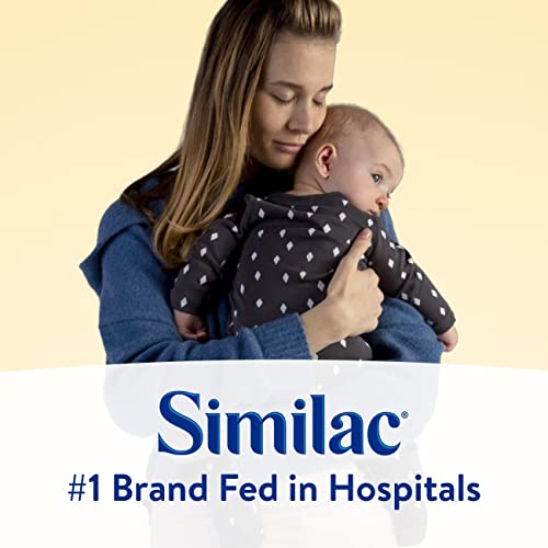 Similac Sensitive Infant Formula, for Fussiness & Gas Due to Lactose Sensitivity, Ready-to-Feed Baby Formula, 32-fl-oz Bottle, Pack of 6