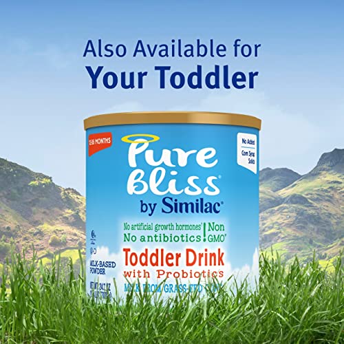 Pure Bliss by Similac Infant Formula, Gentle, Easy to Digest, Non-GMO, Powder, 24.7-oz Can