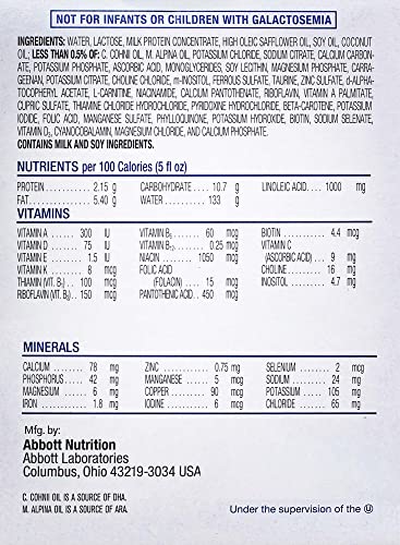 Similac Advance Kosher Infant Formula with Iron, 2 Fl OZ - 4 Bottles (2 Pack = 8 Bottles) Milk Based, Ready To Feed, Resealable Bottle, Cholov Yisroel, (0-12 Months)