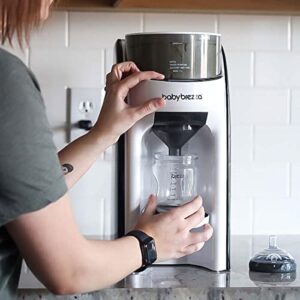 New and Improved Baby Brezza Formula Pro Advanced Formula Dispenser Machine - Automatically Mix a Warm Formula Bottle Instantly - Easily Make Bottle with Automatic Powder Blending