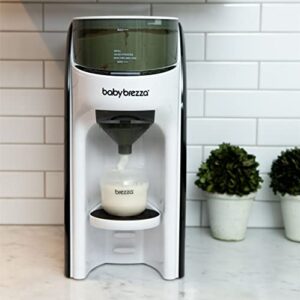 New and Improved Baby Brezza Formula Pro Advanced Formula Dispenser Machine - Automatically Mix a Warm Formula Bottle Instantly - Easily Make Bottle with Automatic Powder Blending