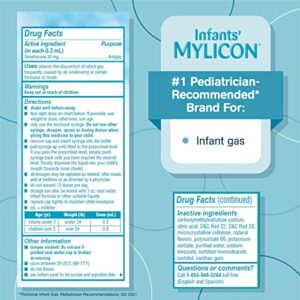 Mylicon Gas Relief Drops for Infants and Babies, Original Formula, 1 Fluid Ounce