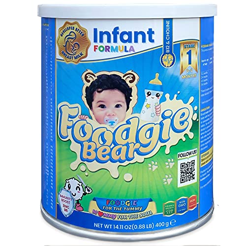 Foodgie Bear: Clinically Developed for Healthy Babies. Easy Mix Formula for Those who Need Gentle Ingredients that will Relieve Colic, Spit-up, and Gas. You’ll See Results in 24 hrs! If You Use Enfamil Gentlease, Soy formula, Nutramigin or Similac, Try Th