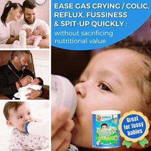 Foodgie Bear: Clinically Developed for Healthy Babies. Easy Mix Formula for Those who Need Gentle Ingredients that will Relieve Colic, Spit-up, and Gas. You’ll See Results in 24 hrs! If You Use Enfamil Gentlease, Soy formula, Nutramigin or Similac, Try Th