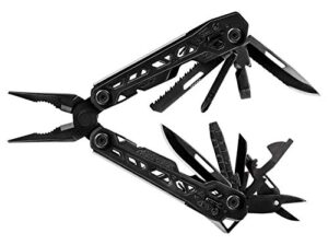 gerber gear 31-003884 truss needle nose pliers multitool with molle sheath, black