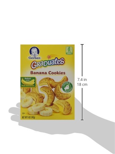 Gerber Graduates, Cookies, Banana, 5 oz