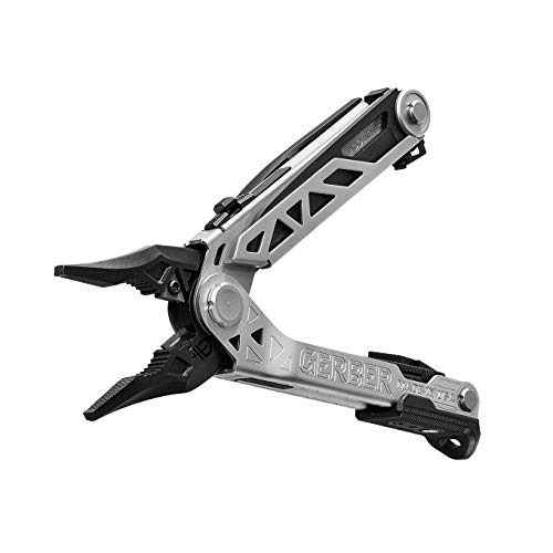 Gerber Gear 30-001194N Center-Drive Multitool with Bit Set, and Sheath, Silver/Black,Standard Bit Set