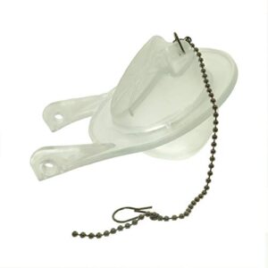 toilet flappers replacement compatible for ga715014-geg1 (transparent)