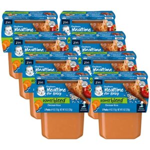 Gerber 2nd Foods Chicken Rice Baby Food, 7 Ounce - 8 per case.