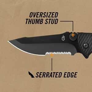 Gerber Hinderer Combat Life Saver Knife, Serrated Edge [22-01870]