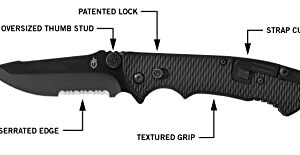 Gerber Hinderer Combat Life Saver Knife, Serrated Edge [22-01870]