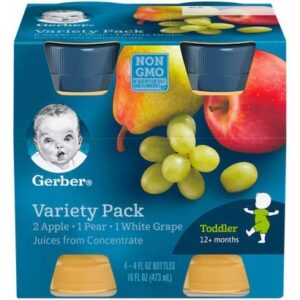 Gerber Juice Fruit Variety (Pack of 2)