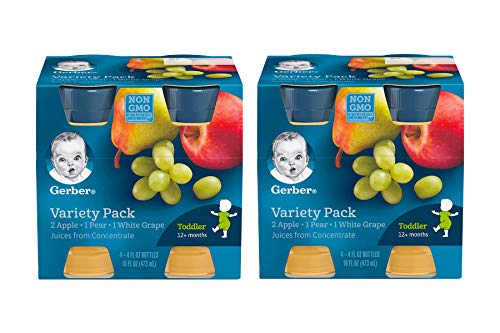 Gerber Juice Fruit Variety (Pack of 2)