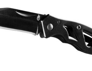 Gerber Gear 31-001729N Paraframe Mini Knife, Tanto Knife, Small Pocket Knife, EDC, Black