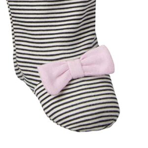 Gerber baby girls 4-piece Sleep 'N Play, Onesies, Pant and Cap Layette Set, Bunny Love, 0-3 Months US