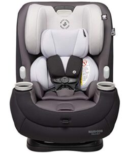 maxi-cosi pria all-in-one convertible car seat, rear-facing, from 4-40 pounds; forward-facing to 65 pounds; and up to 100 pounds in booster mode, blackened pearl