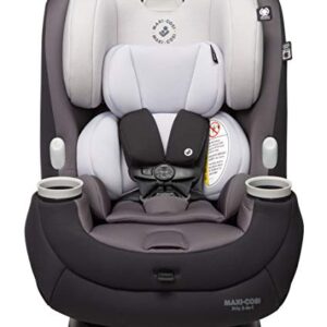 Maxi-Cosi Pria All-in-One Convertible Car Seat, rear-facing, from 4-40 pounds; forward-facing to 65 pounds; and up to 100 pounds in booster mode, Blackened Pearl