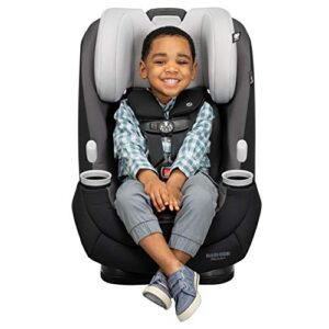 Maxi-Cosi Pria All-in-One Convertible Car Seat, rear-facing, from 4-40 pounds; forward-facing to 65 pounds; and up to 100 pounds in booster mode, Blackened Pearl