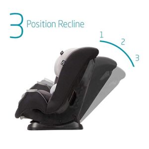 Maxi-Cosi Pria All-in-One Convertible Car Seat, rear-facing, from 4-40 pounds; forward-facing to 65 pounds; and up to 100 pounds in booster mode, Blackened Pearl