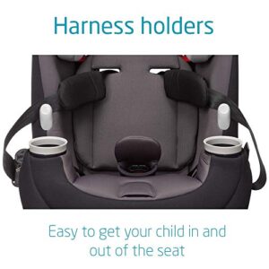 Maxi-Cosi Pria All-in-One Convertible Car Seat, rear-facing, from 4-40 pounds; forward-facing to 65 pounds; and up to 100 pounds in booster mode, Blackened Pearl