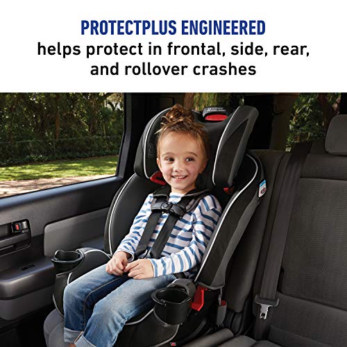 Graco Slimfit 3 in 1 Car Seat | Slim & Comfy Design Saves Space in Your Back Seat, Redmond