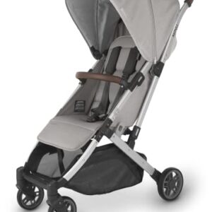 MINU V2 Stroller-Stella (Grey mélange/Silver/Chestnut Leather)