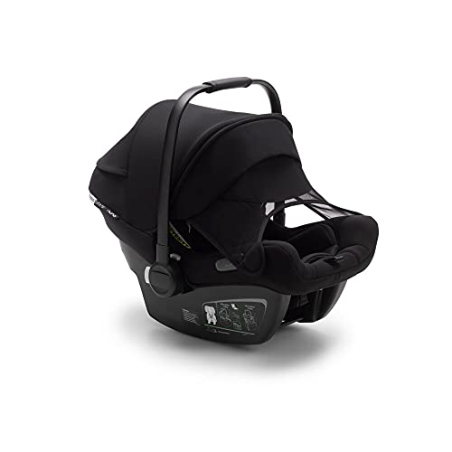 Bugaboo Bee 6 Stroller and Bugaboo Turtle Air by Nuna Car Seat - Grey Mélange - Black Turtle Air