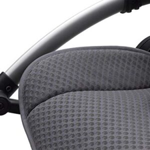 Bugaboo Bee 6 Stroller and Bugaboo Turtle Air by Nuna Car Seat - Grey Mélange - Black Turtle Air