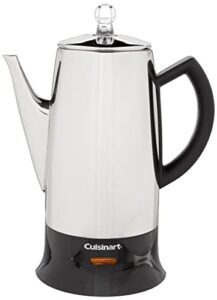 cuisinart prc-12fr classic stainless percolator, stainless steel (renewed),12 cups