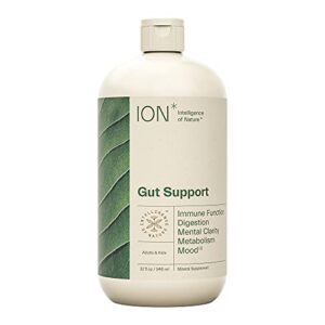 ion* intelligence of nature gut support | promotes digestive wellness, strengthens immune function, alleviates gluten sensitivity, enhances mental clarity | 2-month supply (32 oz.)