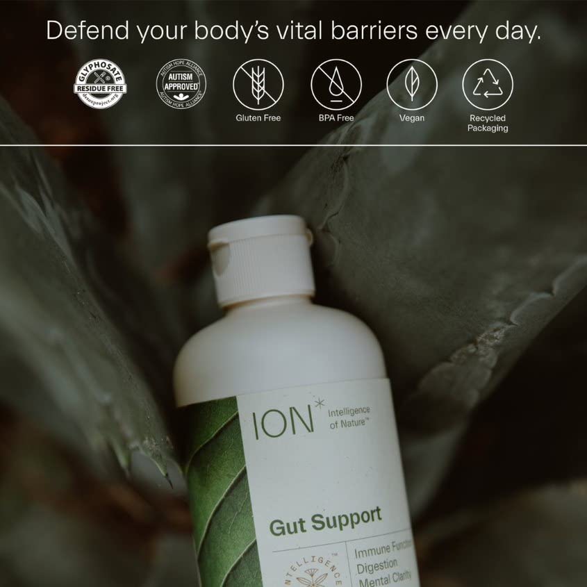 ION* Intelligence of Nature Gut Support | Promotes Digestive Wellness, Strengthens Immune Function, Alleviates Gluten Sensitivity, Enhances Mental Clarity | 2-Month Supply (32 oz.)