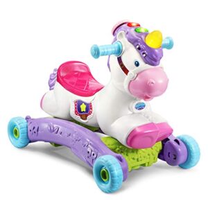 vtech prance and rock learning unicorn, multicolor