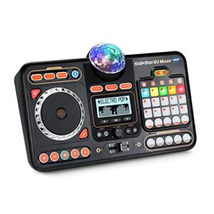 vtech kidistar dj mixer black