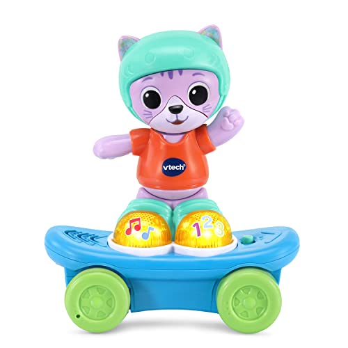 VTech Pull Back Skater Cat