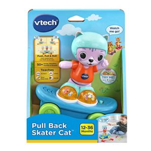 VTech Pull Back Skater Cat