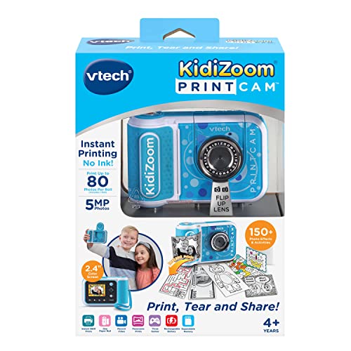 VTech KidiZoom PrintCam, Blue