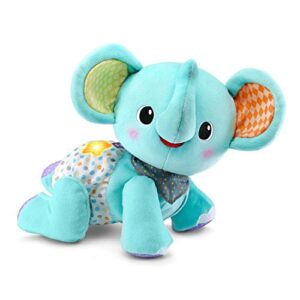 vtech baby explore and crawl elephant, teal