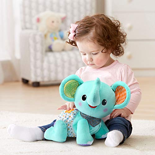 VTech Baby Explore and Crawl Elephant, Teal