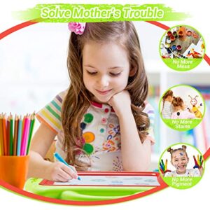 Geekper 16 Inch Magnetic Drawing Board with 5 Stamps, Erasable Writing Painting Drawing Sketch Pad, Toddler Toys for 3+Year Old Girls & Boys