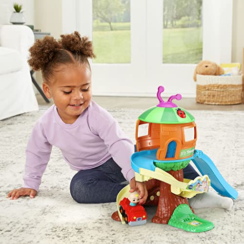 VTech CoCoMelon Go! Go! Smart Wheels Treehouse Track Set