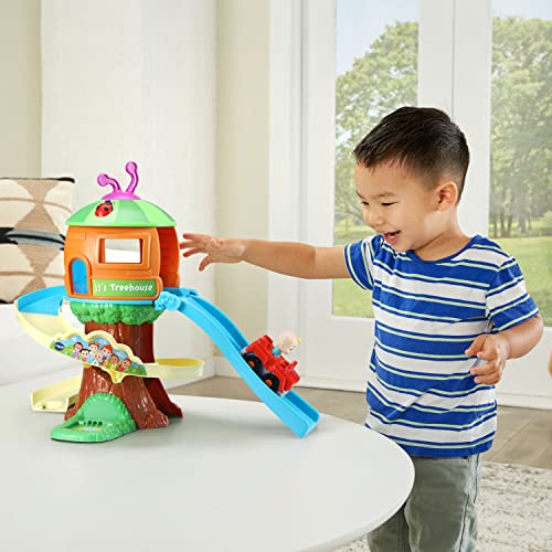 VTech CoCoMelon Go! Go! Smart Wheels Treehouse Track Set