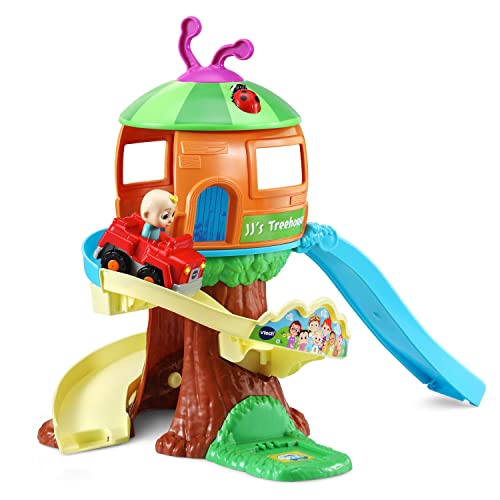 VTech CoCoMelon Go! Go! Smart Wheels Treehouse Track Set