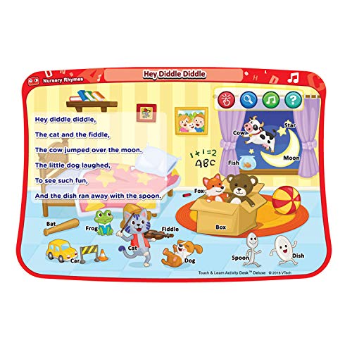 VTech Touch and Learn Activity Desk for 24 months to 48 months Deluxe Expansion Pack - Nursery Rhymes