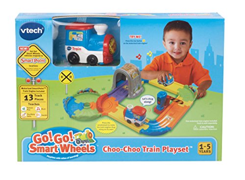 VTech Go! Go! Smart Wheels Choo-Choo Train Playset, multicolor