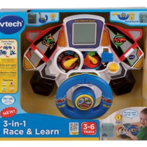 VTech 3-in-1 Race and Learn,Blue