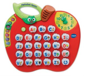 vtech alphabet apple,red